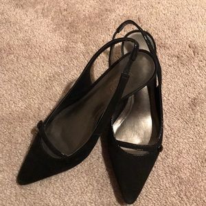 58% off Talbots Shoes - {Talbots} Pansy Purple Pippa Sling Kitten Heels ...